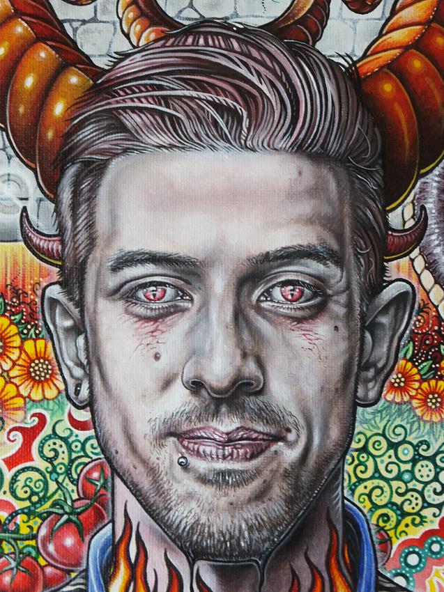 007. _the devil comes a-calling (detail 6) – Philip Downs