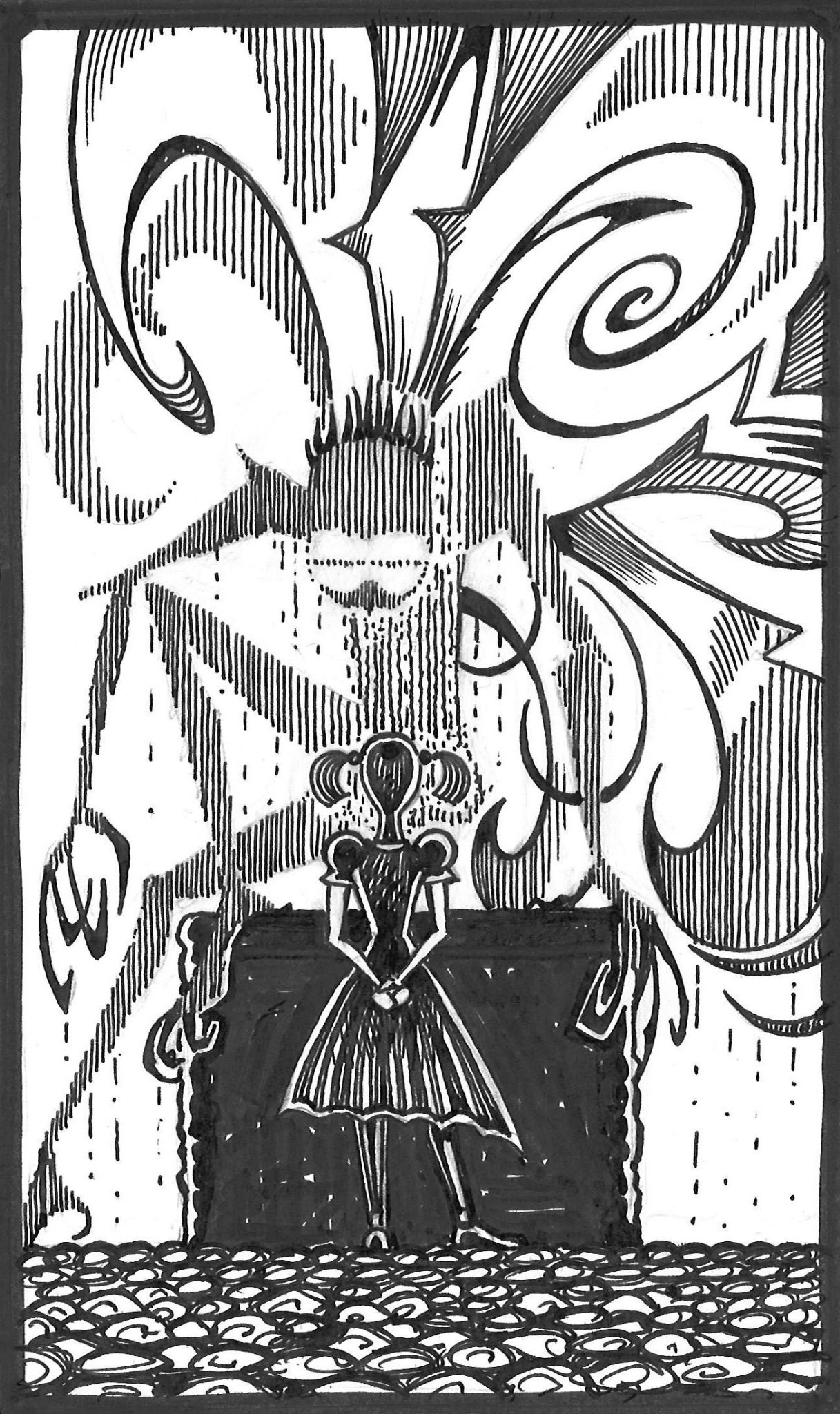 Black and White: book and card illustrations – Philip Downs